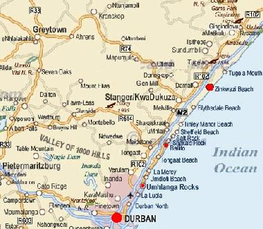 Pictures Holiday House Zinkwazi Beach South Africa Kwamulani nr 1 ...